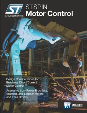 Low-Voltage STSPIN Motor Drivers - STMicro | Mouser