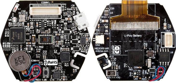 Hexiwear Wearable Development Kit - Mikroe | Mouser