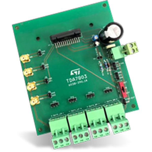 EVAL-TDA7803A Evaluation Board - STMicro | Mouser
