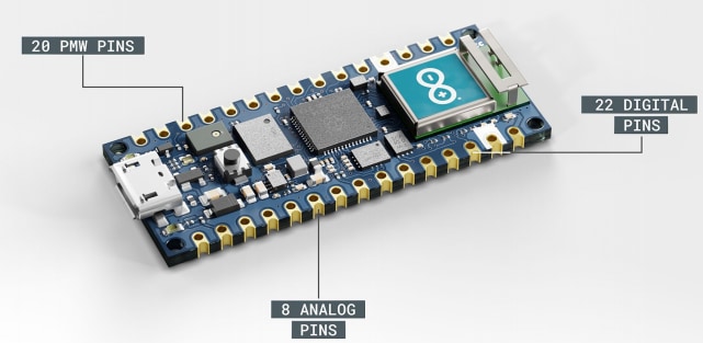 Nano Rp2040 Connect Arduino Mouser