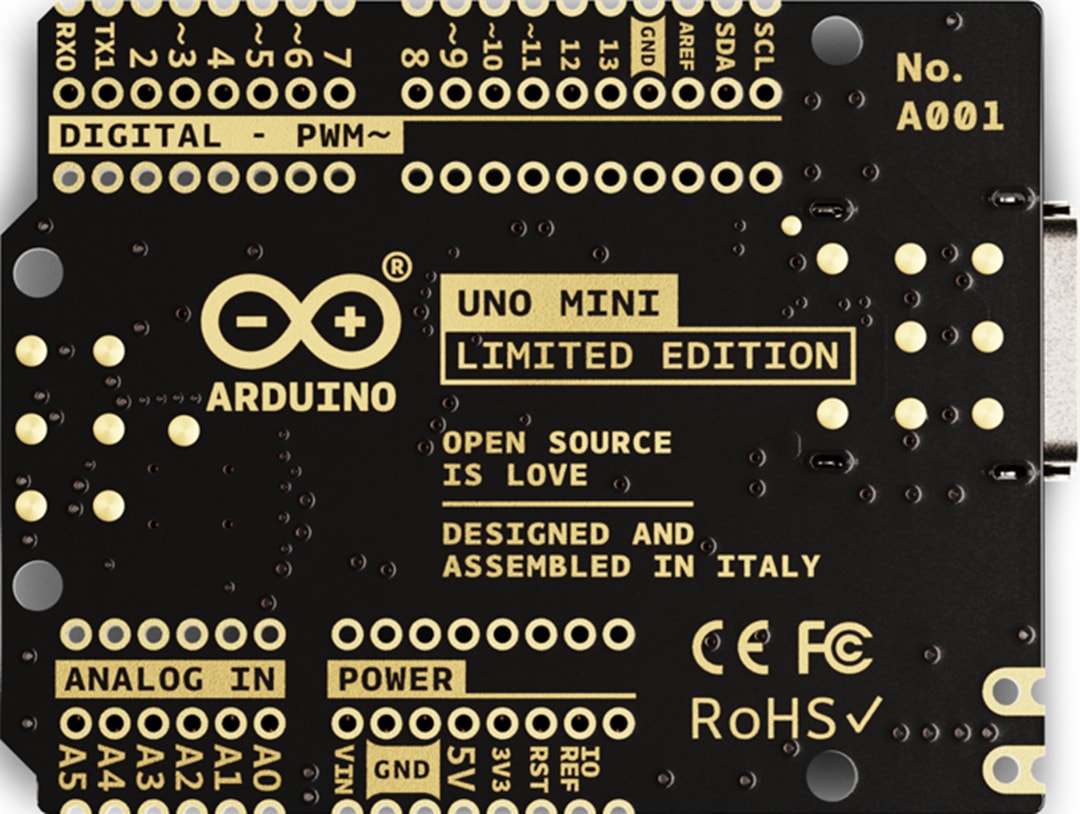 UNO Mini Limited Edition - Arduino | Mouser