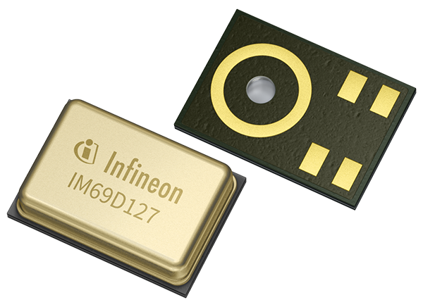 IM69D127 XENSIV MEMS Microphone - Infineon Technologies | Mouser