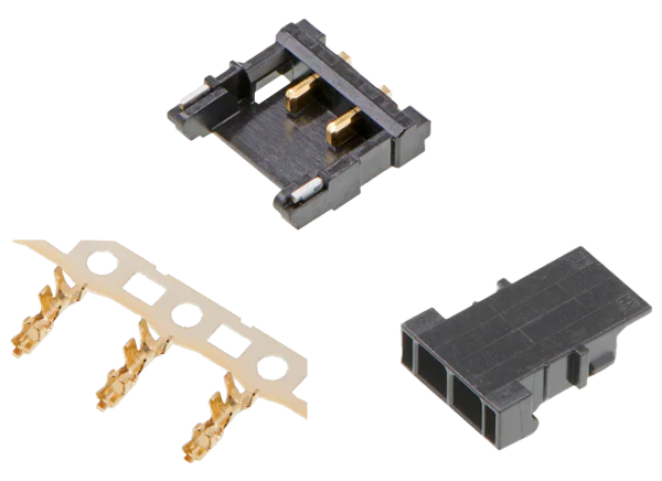 Pico-EZmate High-Current Wire-to-Board Connectors - Molex | Mouser