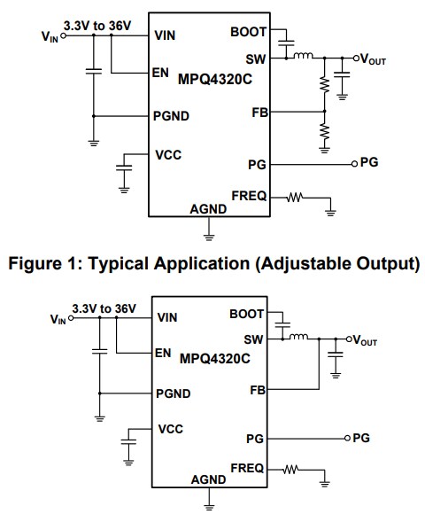 MPQ4320C Synchronous Step-Down Converters - MPS | Mouser